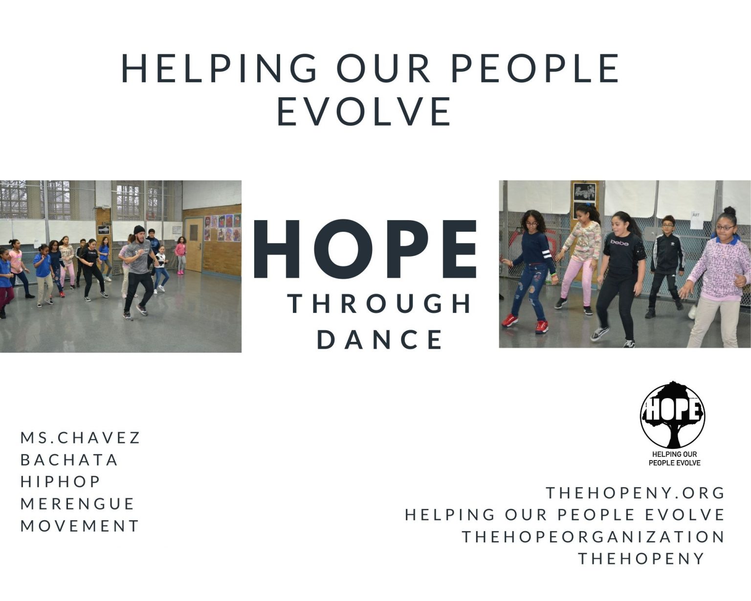 Hope Through Dance – Helping Our People Evolve