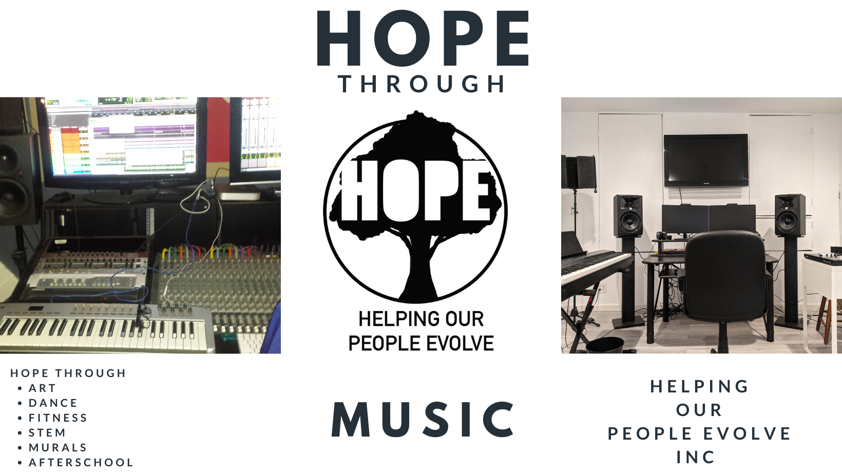 HOPE THROUGH MUSIC – Helping Our People Evolve